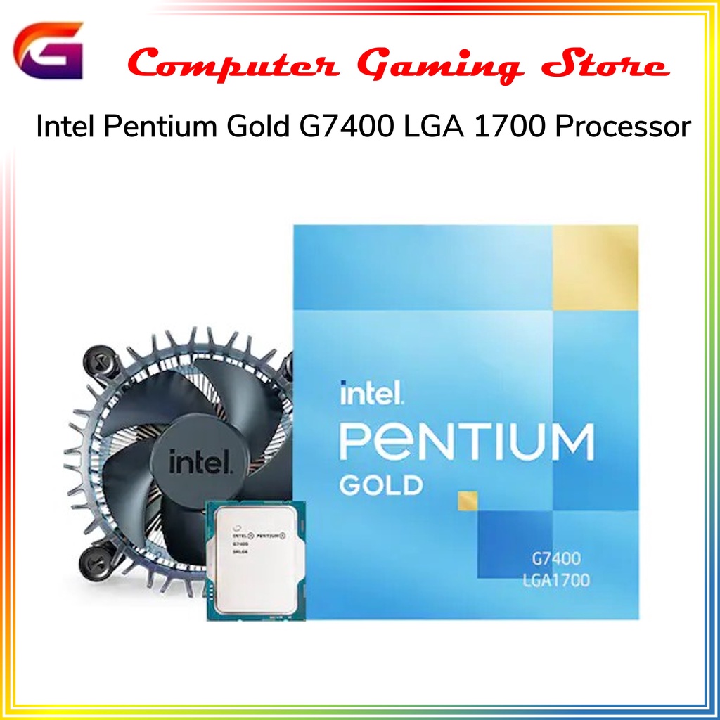 Jual Intel Pentium Gold G7400 LGA 1700 Processor | Shopee Indonesia