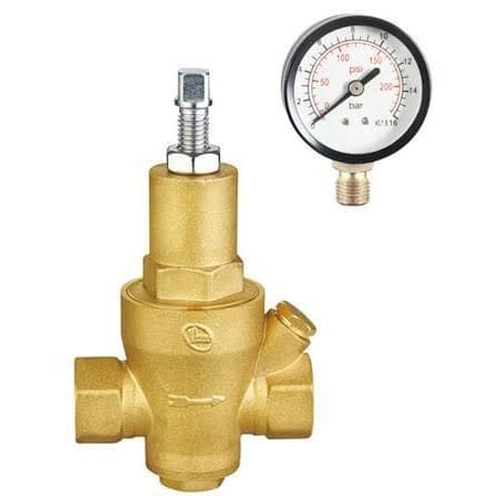 Jual PRV pressure reducing valve kuningan drat 1" inch / PRV Bronze ...