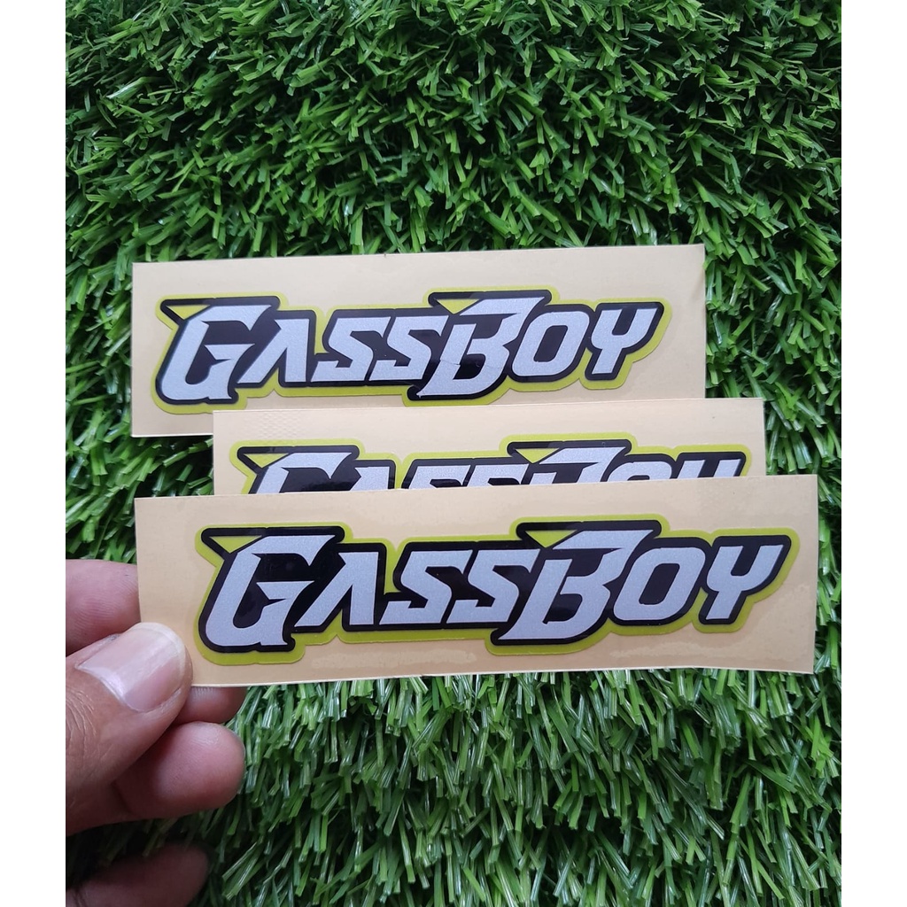 Jual stiker GASSBOY sticker GASS BOY ngab viral | Shopee Indonesia