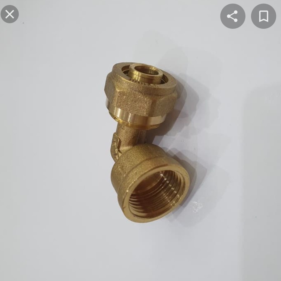 Jual KNIE DRAT DALAM AIR PANAS 1/2 inch | Shopee Indonesia