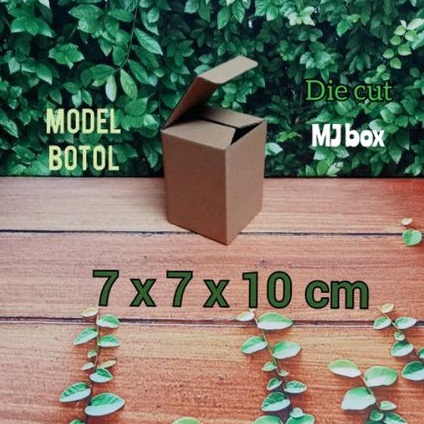 Jual kardus karton uk 7x7x10 cm.... box corrugated dengan potongan die ...