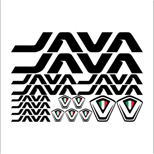 Jual STICKER CUTTINGStiker Pack Sepeda Java - Bicycle Decal BAHAN HIGH ...