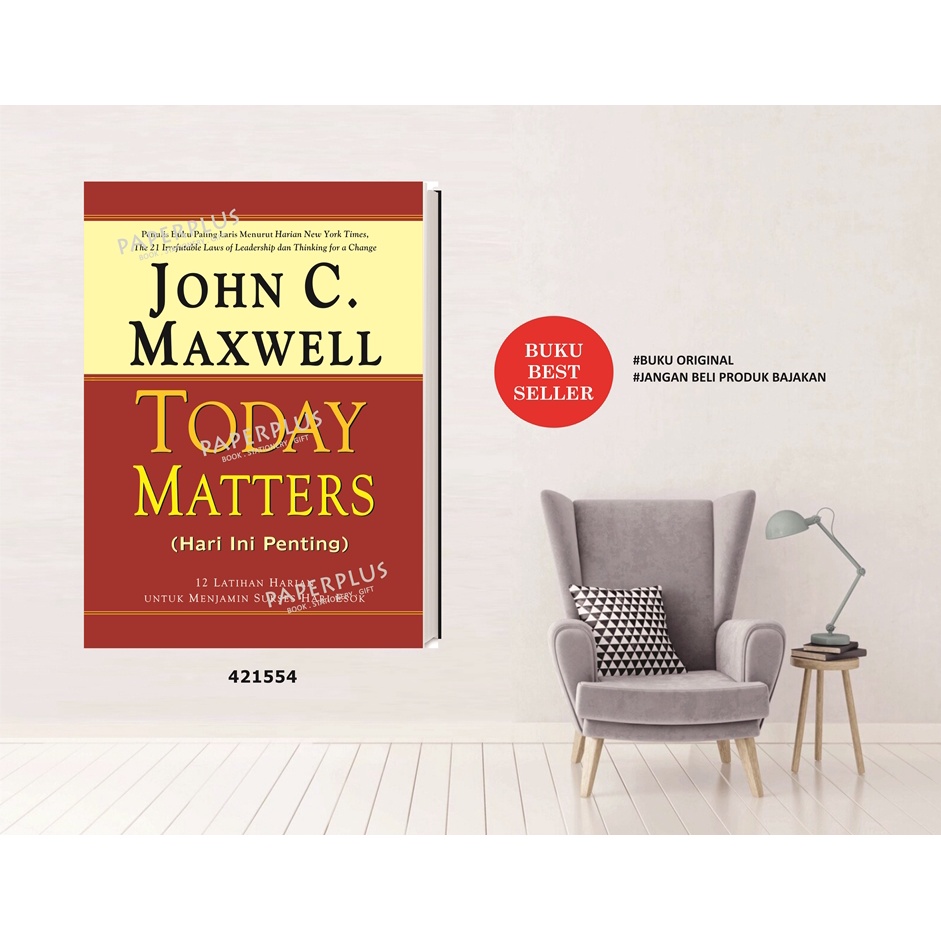 Jual Hari Ini Penting / Today Matters / John C. Maxwell. KAM C | Shopee ...