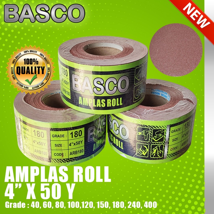 Jual Amplas Roll Abrasive Roll Amplas Grit Amplas Kain Meteran 4inch x ...