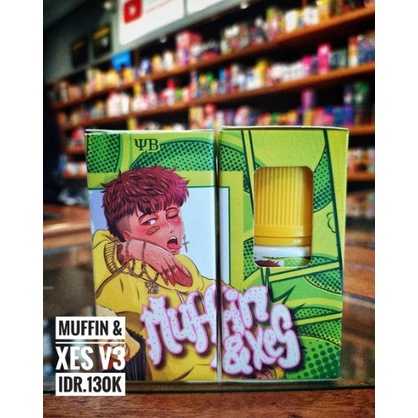 Jual Muffin and Xes V3 Banana 60ML by Reza Arap - Liquid Vape | Shopee ...