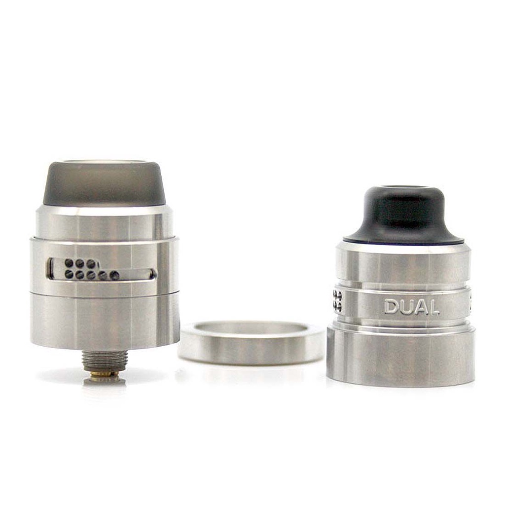 Jual [BISA COD] Nitrous Dual Coil RDA 22mm Dual Coil Atomizer Best ...