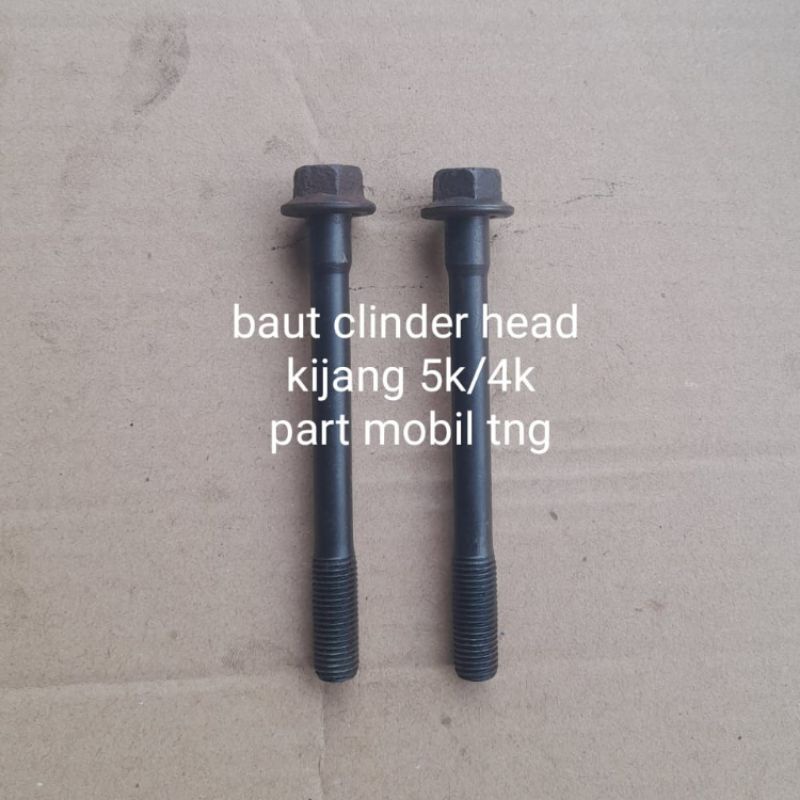 Jual Baut Bold Bolt Cylinder Head Deksel Toyota Kijang 3K 4K 5K ...