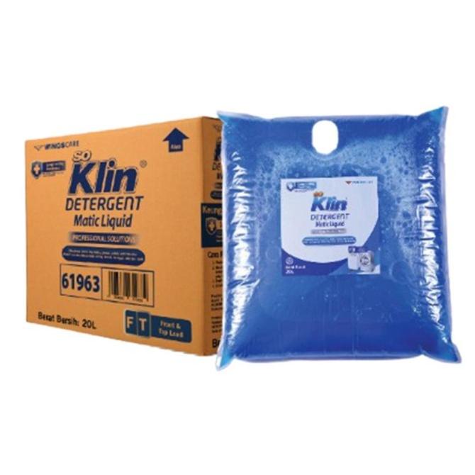 Jual So Klin Detergent Matic Liquid Professional 20 Liter | Shopee ...