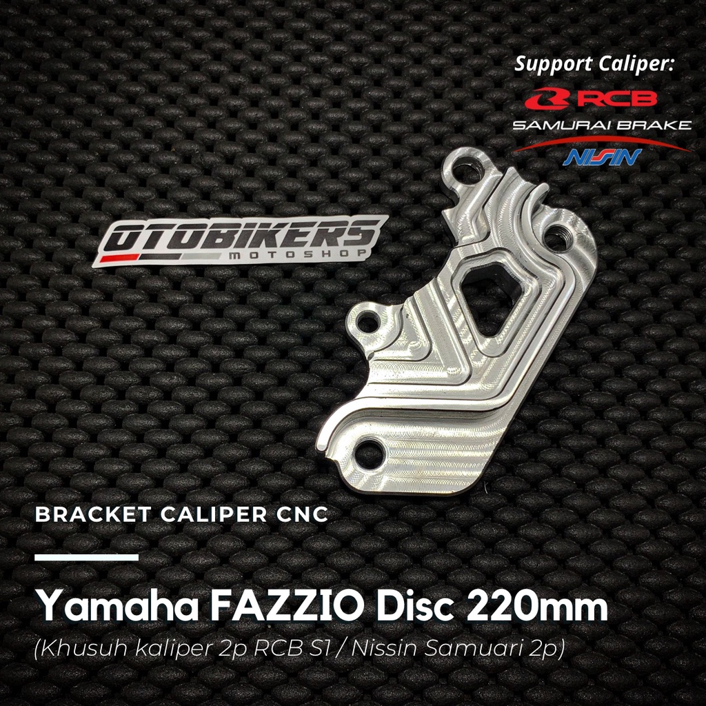 Jual Breket Kaliper FAZZIO Disc 220 MM ( Untuk RCB S1 Series, Nissin ...