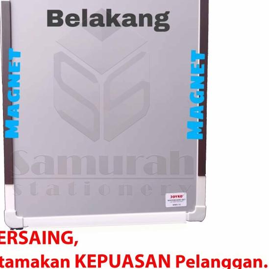 Jual Papan Whiteboard Set Magnetic Joyko WBS 10 / WB Putih Magnet ...