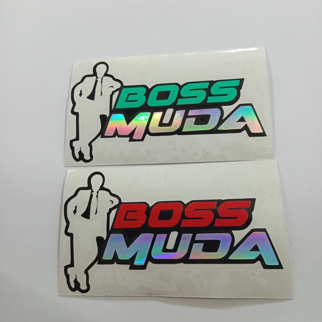 Jual STIKER BOS MUDA STIKER CUTTING | Shopee Indonesia Jual STIKER BOS MUDA STIKER CUTTING | Shopee Indonesia