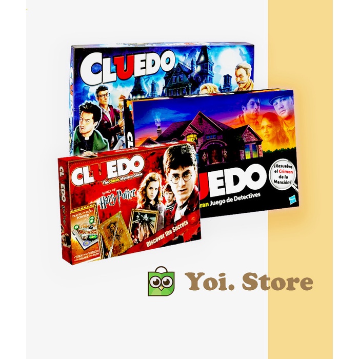 Jual Cluedo Board Games Harry Potter / Cluedo Classic / Cluedo Mansion - Cluedo Classic | Shopee ...