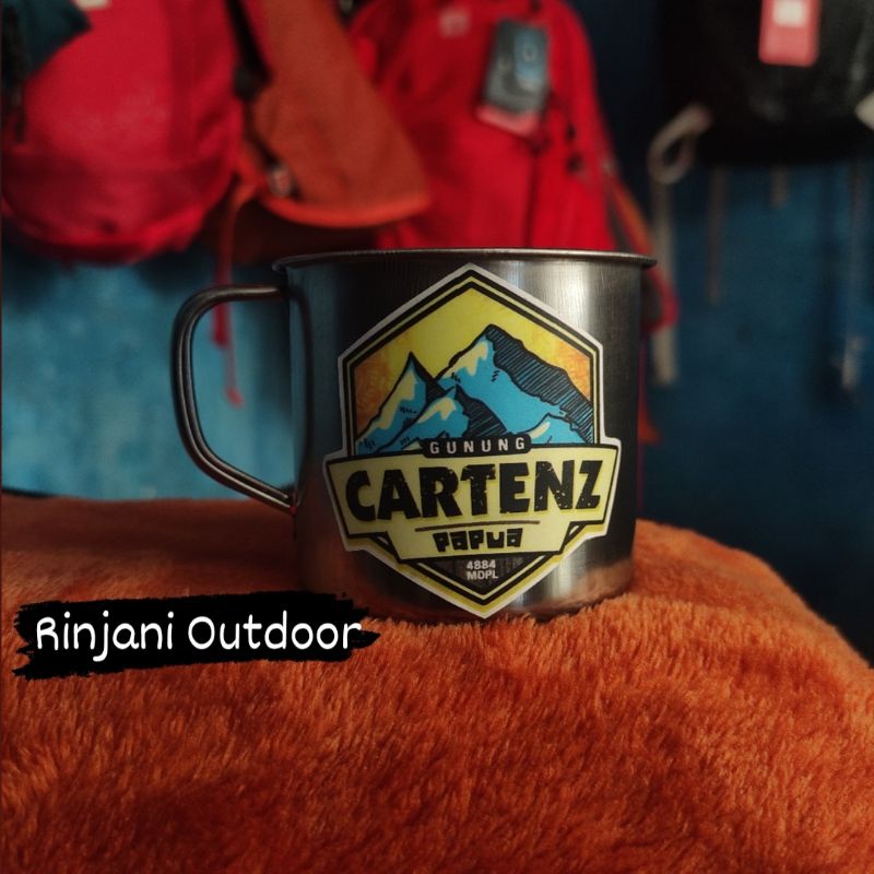 Jual Mug Cangkir Outdoor Diameter kurang Lebih 7cm Gelas Stainless ...