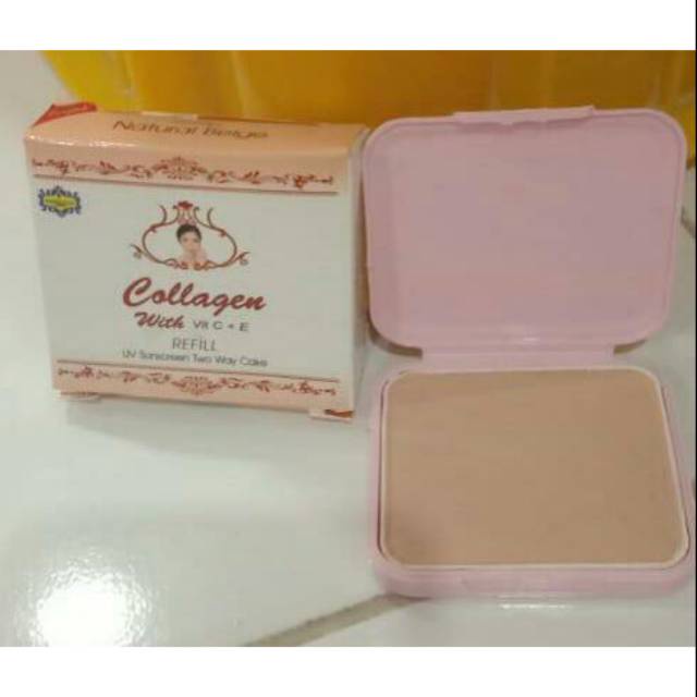 Jual Collagen Refill Bedak Padat RUMAH CANTIK | Shopee Indonesia