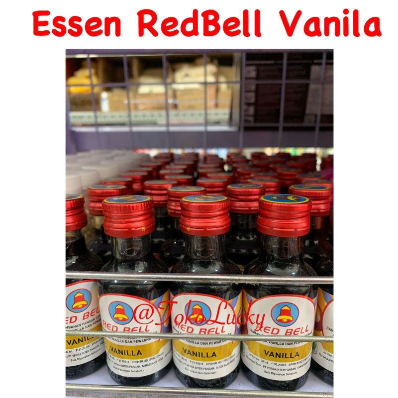 Jual Essen Redbell Vanila / Aroma Vanilla | Shopee Indonesia