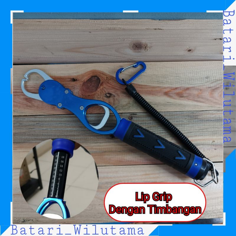 Jual Alat Penjepit Mulut Ikan Dengan Timbangan Lip Grabber Fishing Tool ...