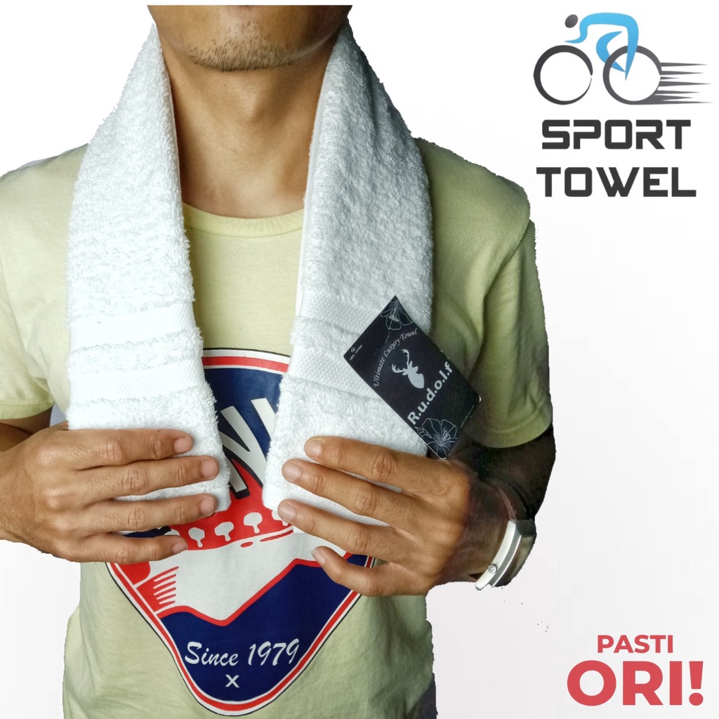 Jual Handuk Leher Olahraga Kecil Terry Palmer Premium 35x80cm - Biru ...