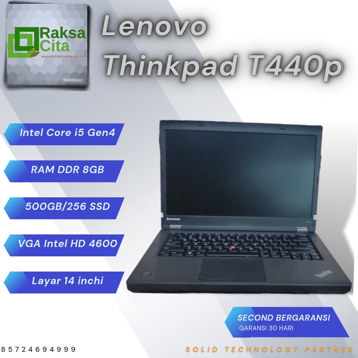 Jual LENOVO THINKPAD T440p GAMING CORE I5 | Shopee Indonesia