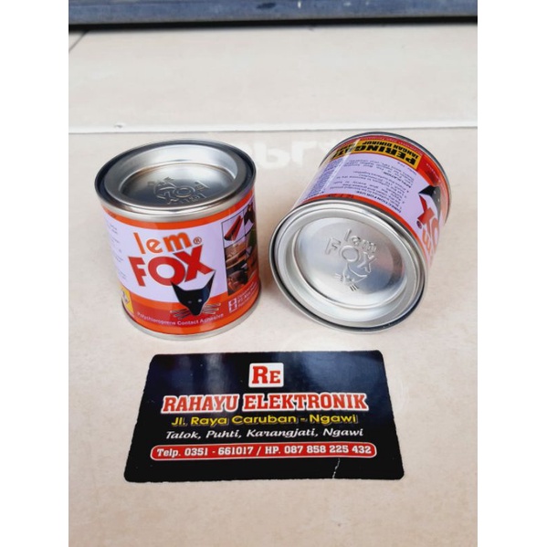 Jual LEM FOX KALENG KECIL 70 GRAM | Shopee Indonesia