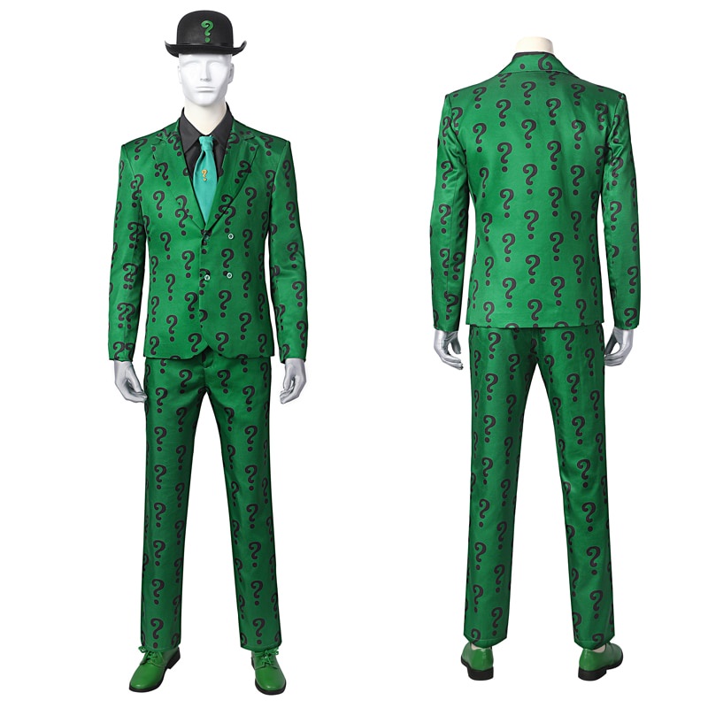 Jual PREORDER Super VillainThe Bat 1966 Riddler Cosplay Green Outfit ...