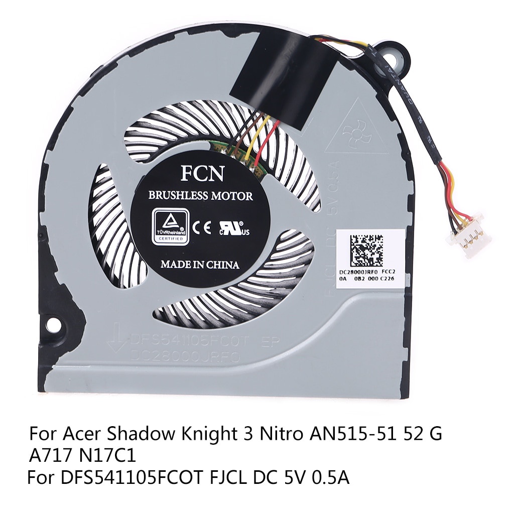 Jual Cooling Fan acer nitro 5 an515-54 an515-42 an515-43 an515-53 an515 ...