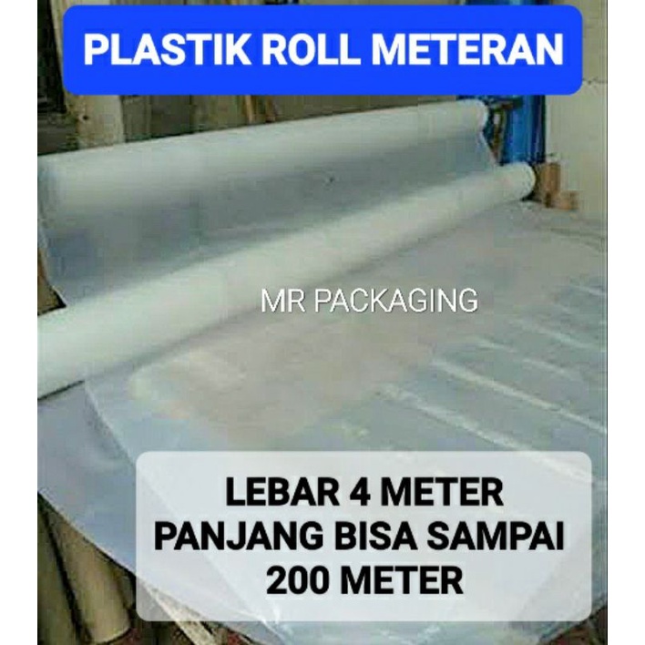 Jual Plastik UV Hidroponik Rangkap 2 Plastik Meteran Bening | Plastik ...
