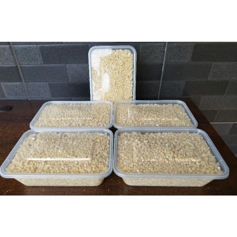 Jual BERAS TIWUL INSTAN / NASI OYEK SINGKONG KEMASAN TOPLES MICROWAVE ...