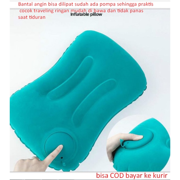 Jual Bantal angin bisa dilipat sudah ada pompa sehingga praktis cocok ...