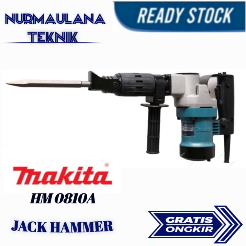 Jual Mesin bobok Jack hammer Makita HM 0810A Demolition Hammer Original | Shopee Indonesia