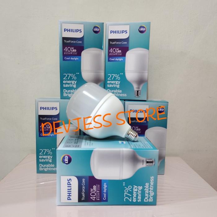 Jual Philips Lampu LED TrueForce Core 40 Watt 6500K / Putih / Cool Day | Shopee Indonesia