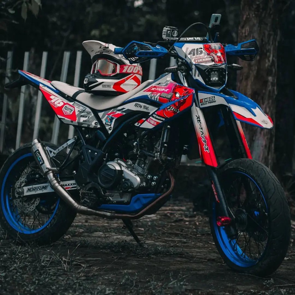 Jual Decal wr155 - stiker wr155 full body bebas custom design | Shopee ...