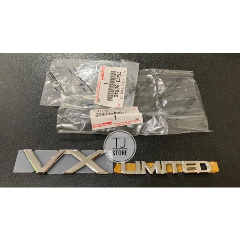 Jual Emblem VX LIMITED Toyota Land Cruiser VX 100 | Shopee Indonesia