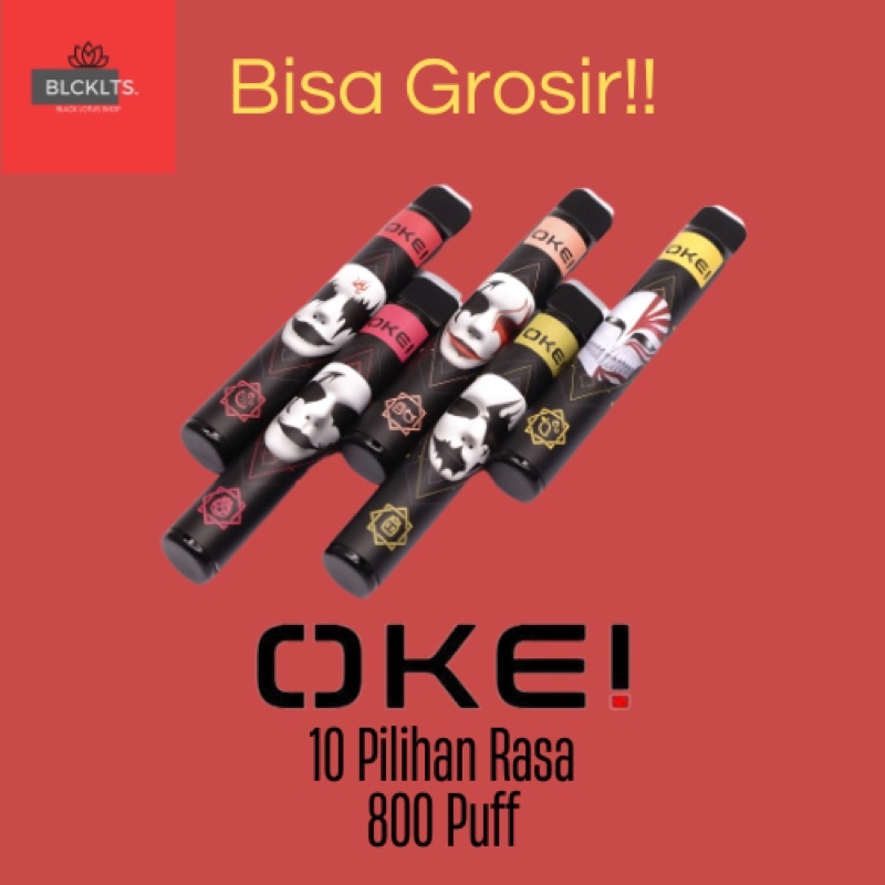 Jual Vapoor Okei Disposable 800 Puff (grosir) | Shopee Indonesia