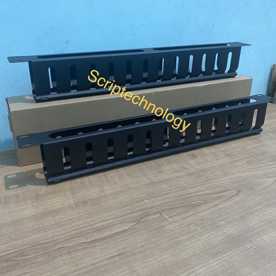 Jual Wire management 1u Metal Hitam | Shopee Indonesia