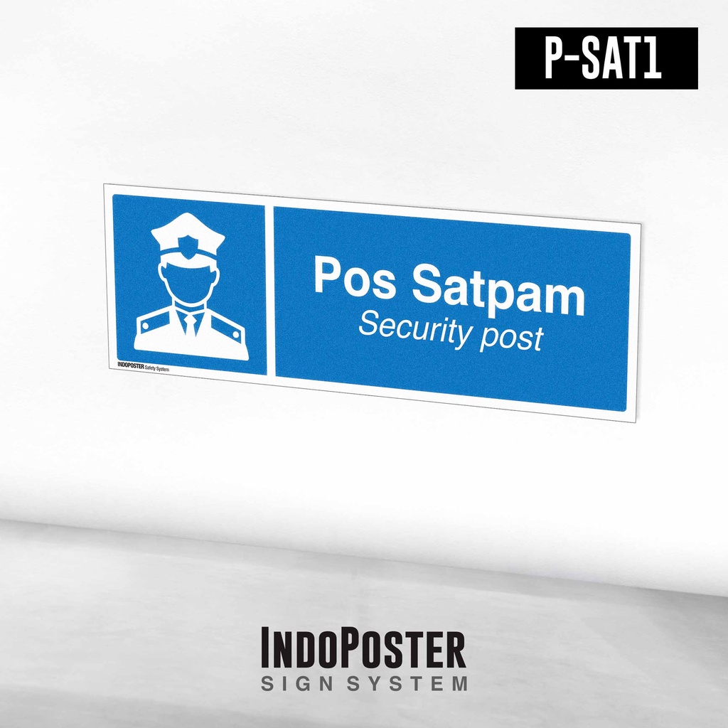 Jual Stiker Sign K3 Office Kantor Pos Satpam | Shopee Indonesia