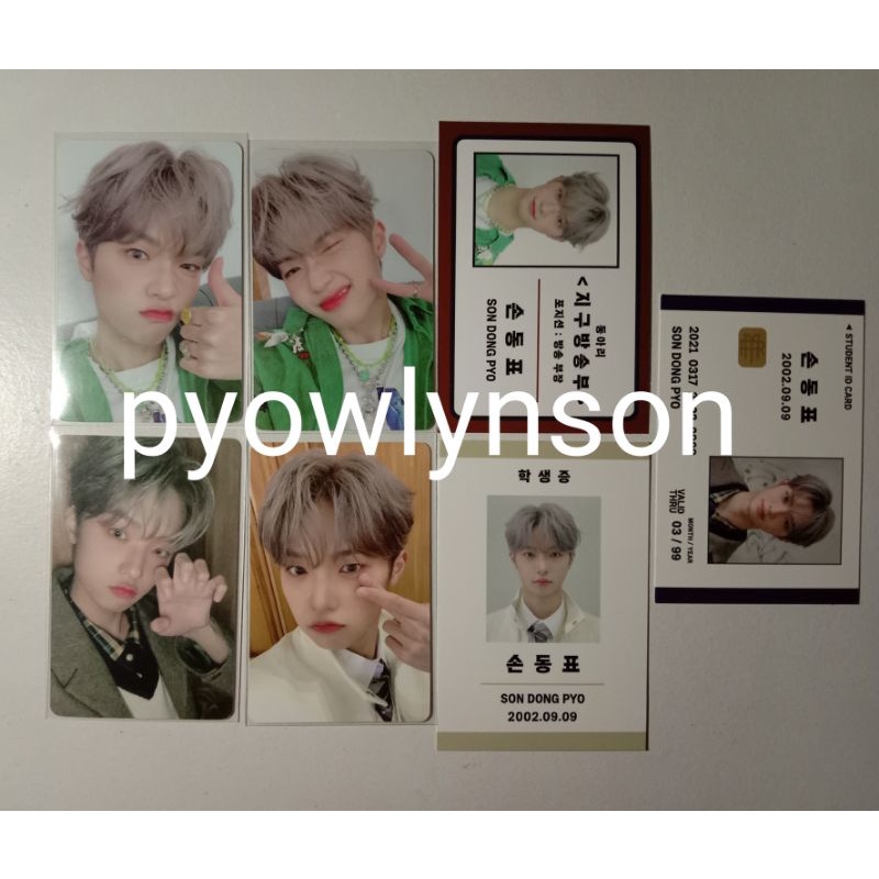 Jual Photocard Son Dongpyo [ MIRAE ] : Marvelous 3rd Preppy Academy ...