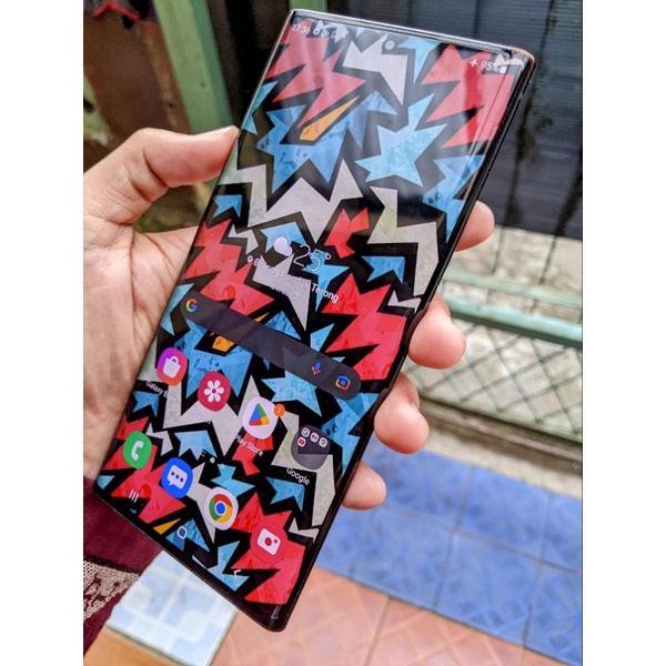 Jual Samsung Galaxy Note 10+ Plus RAM 12/512 GB warna Aura Black fullset muluss ex. Garansi ...