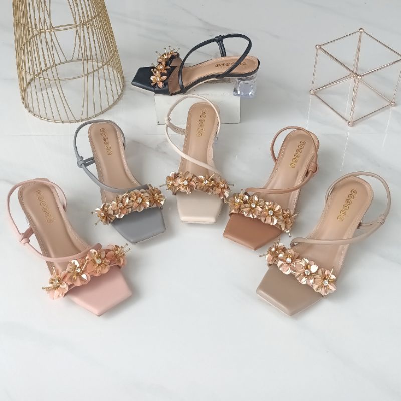 Jual berline sandal heels/sandal tali/sandal pesta/wanita heels 5cm ...