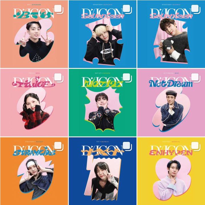 Jual Dicon D'Festa Mini Edition 102 Photocard (BTS SKZ TWICE NCT 127 ...