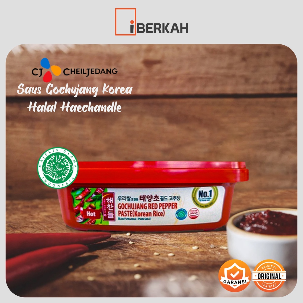 Jual Haechandle Saus Gochujang Halal MUI - Pasta Cabai Korea 200 Gram ...