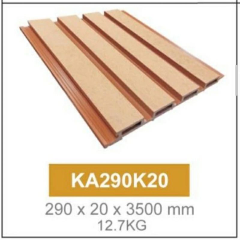 Jual WALL PANEL WPC KAYU ASRI | Shopee Indonesia
