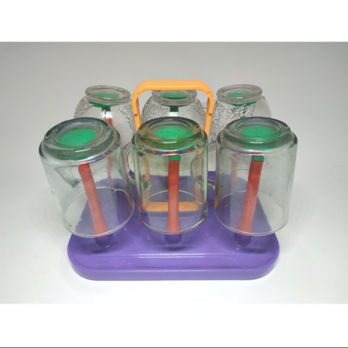 Jual Glass Stand ORLANDO Tempat Gelas Plastik Orlando PUP Plastic ...