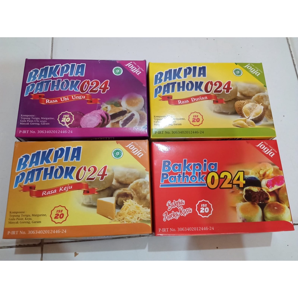 Jual BAKPIA PATHOK 24 kering Asli Oleh-Oleh Khas Jogja isi 20 | Shopee ...