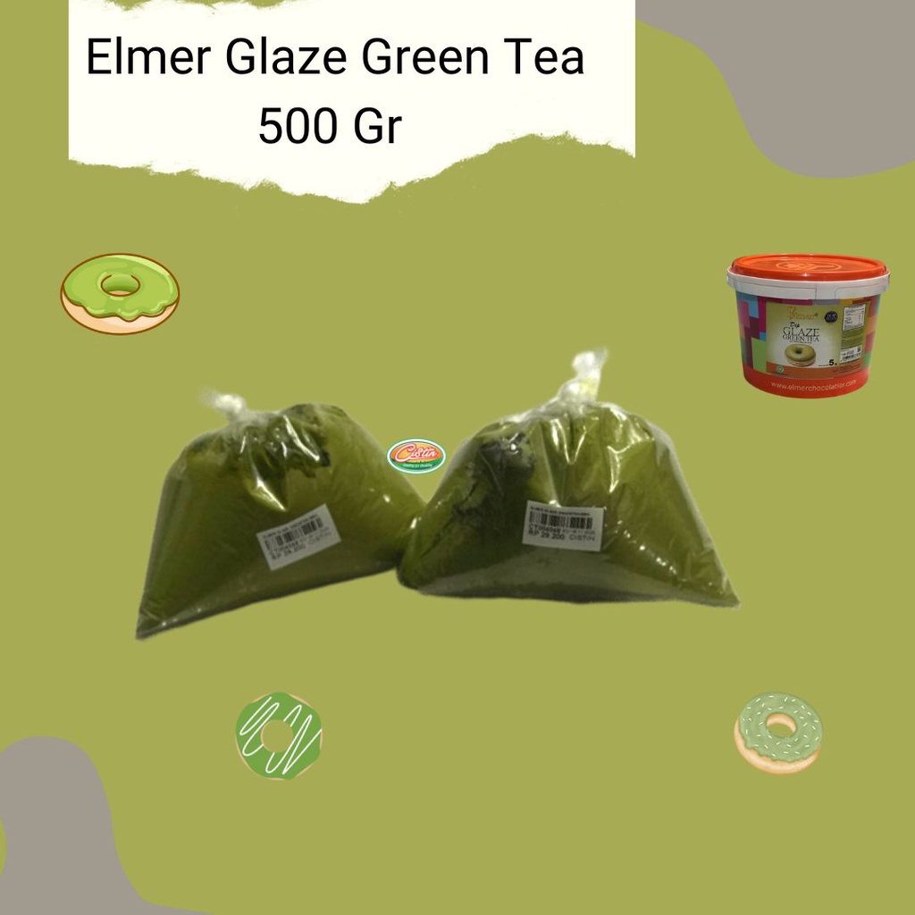Jual ELMER GLAZE GREEN TEA REPACK 500G | Shopee Indonesia