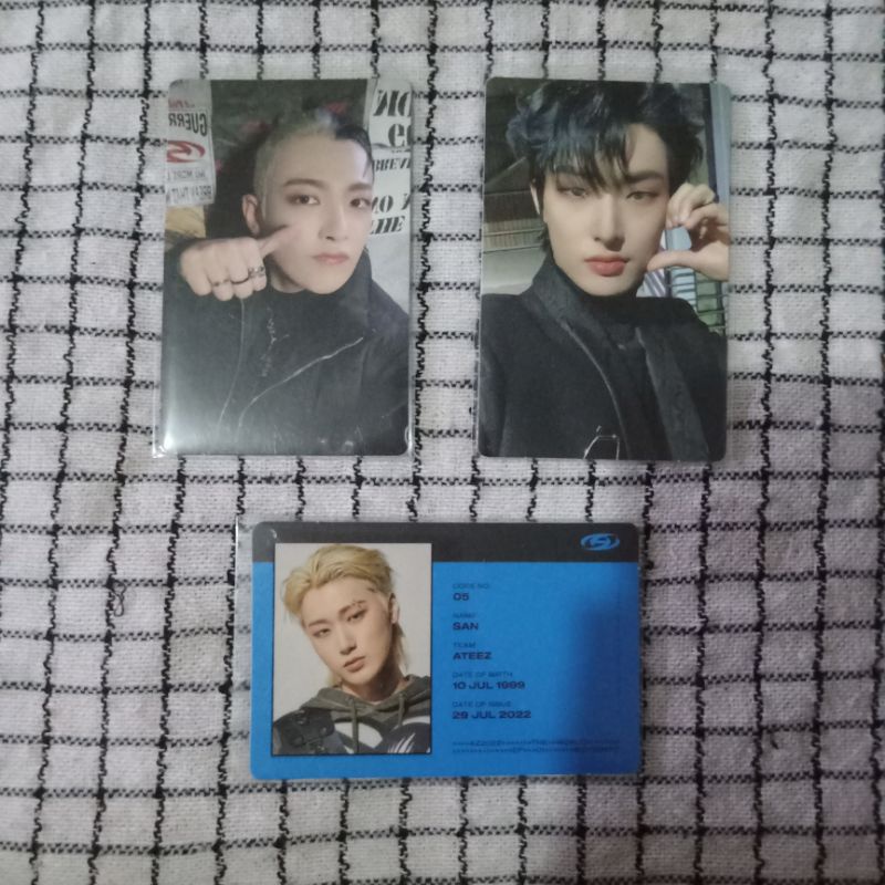 Jual pc hongjoong mingi san ateez movement a version | Shopee Indonesia