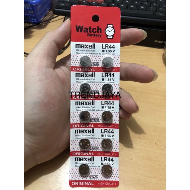 Jual Baterai Maxell LR44 | Shopee Indonesia