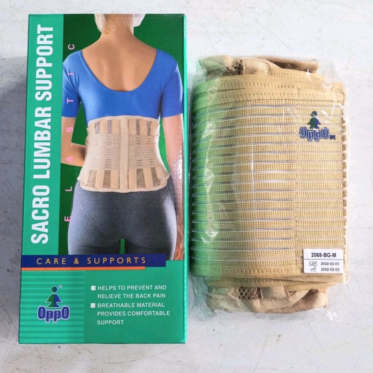Jual Lumbar Support Korset USA ORIGINAL Oppo 2068 S M L XL Korset ...