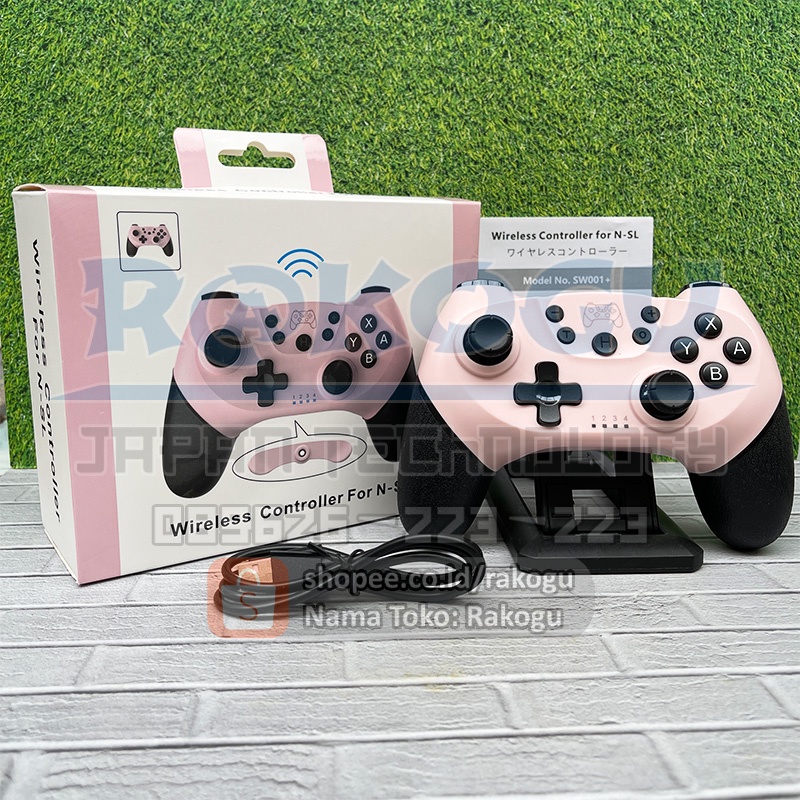 Jual Wireless Joystick Nintendo Switch Pro Controller Stick Gamepad ...