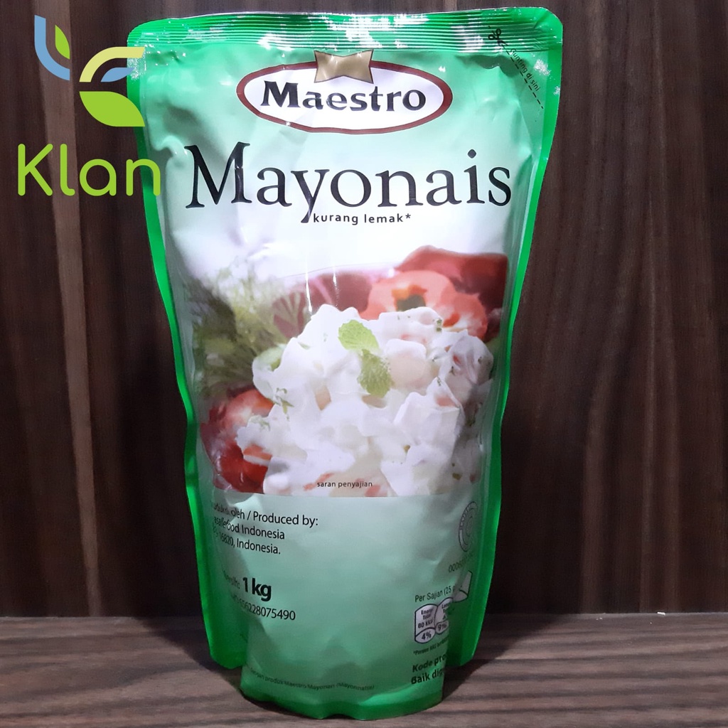 Jual MAESTRO SAUS MAYO RASA ORIGINAL / MAYONAIS/ MAYONES 1 KG | Shopee ...