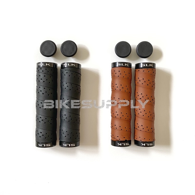 Jual Handle Grip Sepeda Merk SLK + Lock Handgrip Hanfat Hand Bar Grip ...